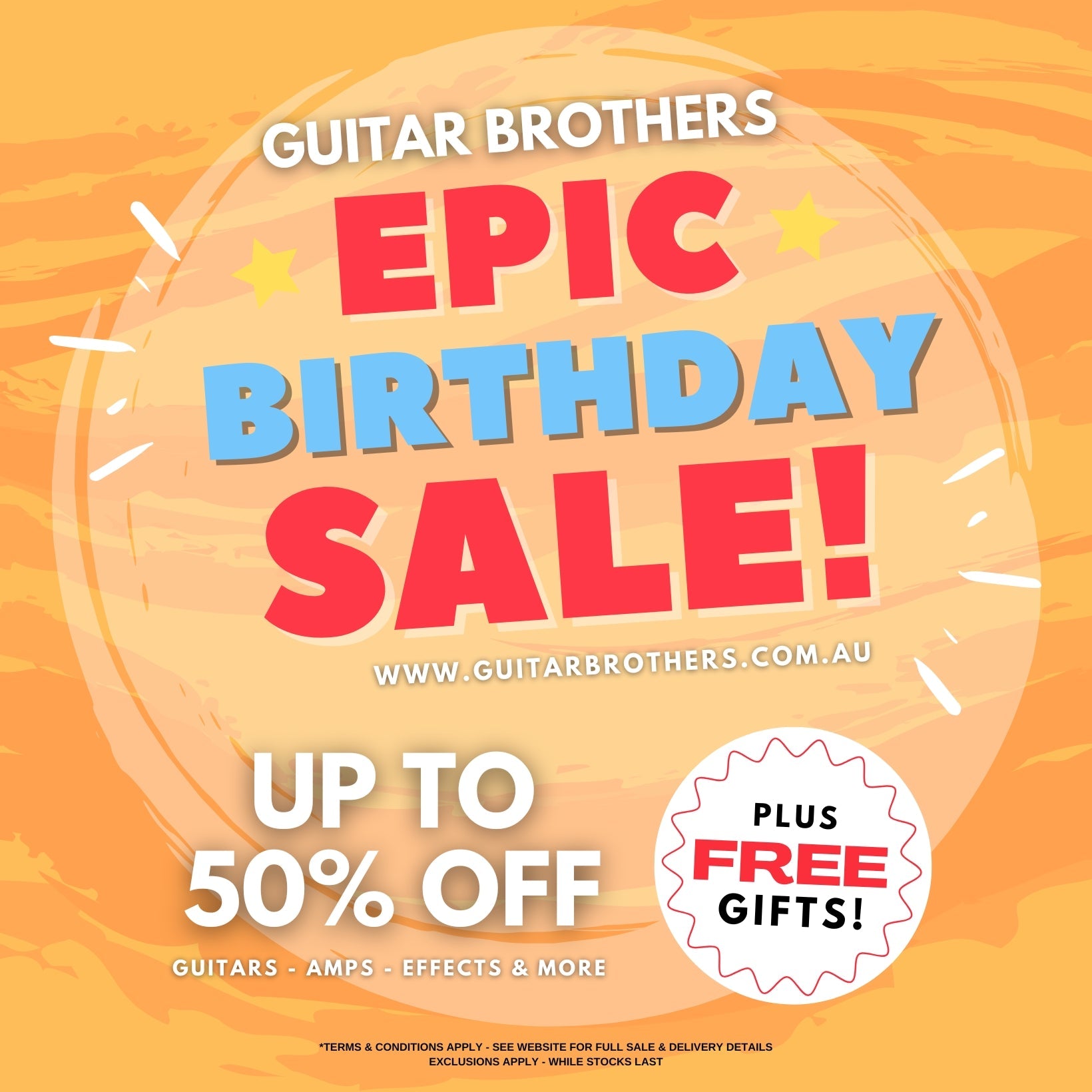 6-string EPIC BDAY SALE 2024! | Guitar Bros