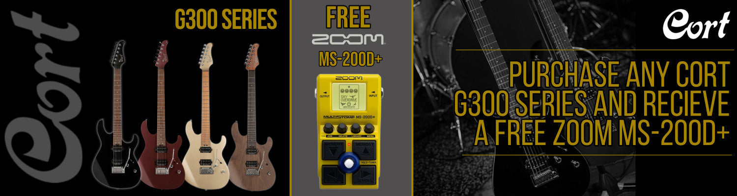 G300 + Free Zoom MS-200D+ Multistomp Drive Pedal | Guitar Bros