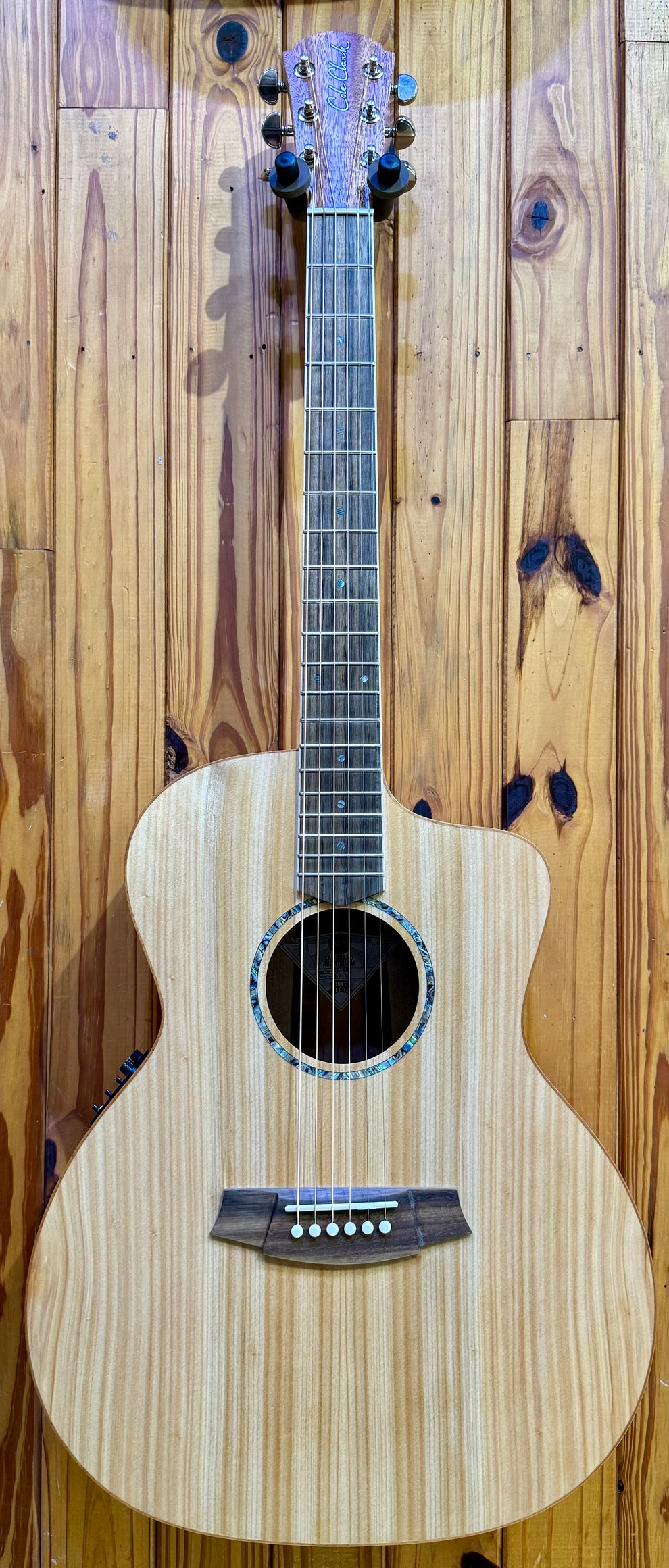 Cole Clark Studio Angel SAN1EC-BM - Bunya/Maple | Guitar Bros