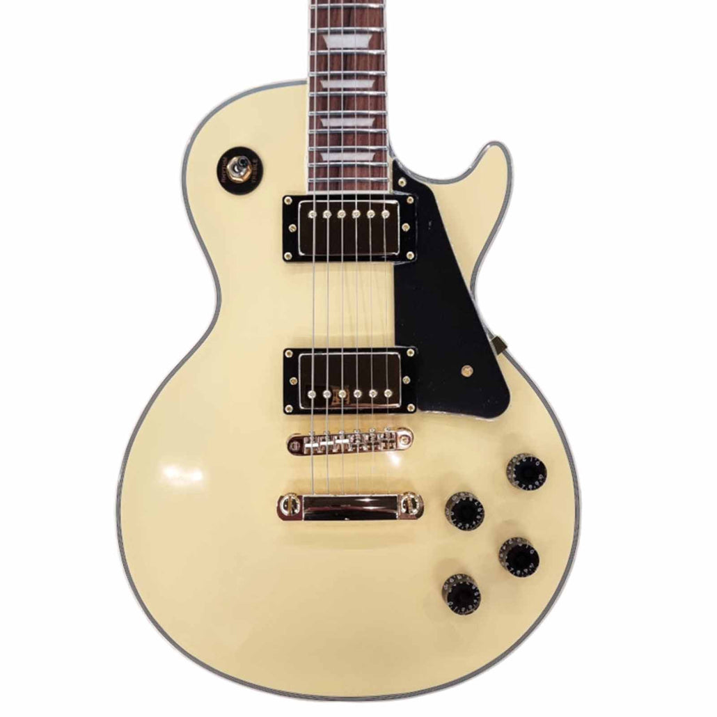 Jet JL-500 Custom LP - Vintage Yellow - Electric | Guitar Bros