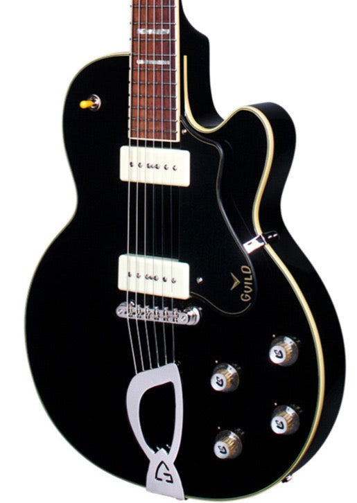 Guild M-75 Aristocrat - Black w/Case - Electric | Guitar Bros