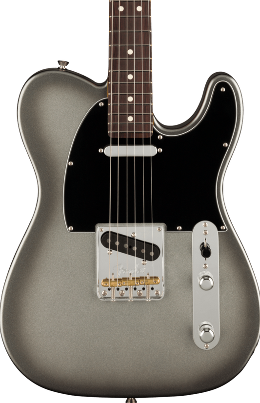 Silver Fender Electric Guitar - Premium Quality at Guitar Bros
